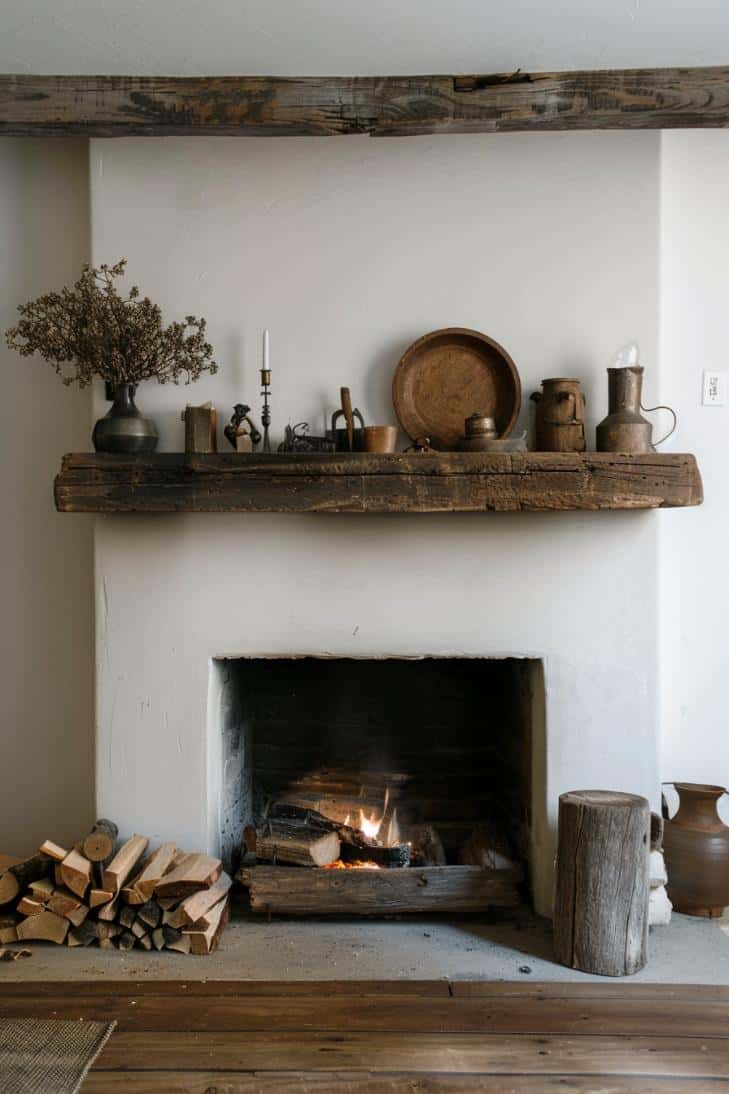 40 Rustic Mantel Decor Ideas To Revamp Your Fireplace