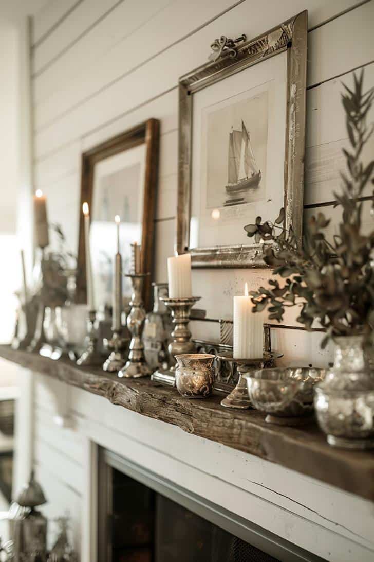 40 Rustic Mantel Decor Ideas To Revamp Your Fireplace