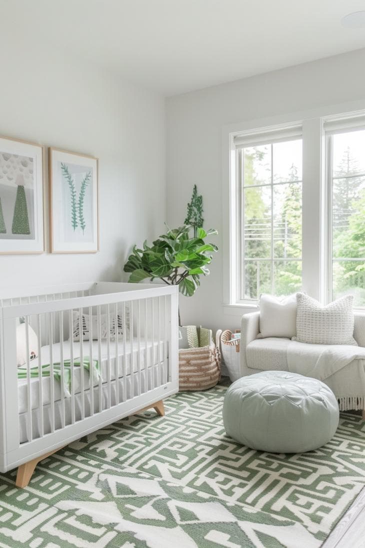 35 Sage Green Nursery for a Soothing Space for Your Baby