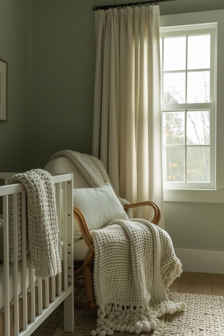 35 Sage Green Nursery for a Soothing Space for Your Baby