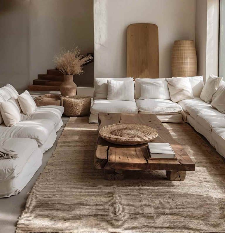 18 Modern Organic Living Rooms: Bring the Outdoors In