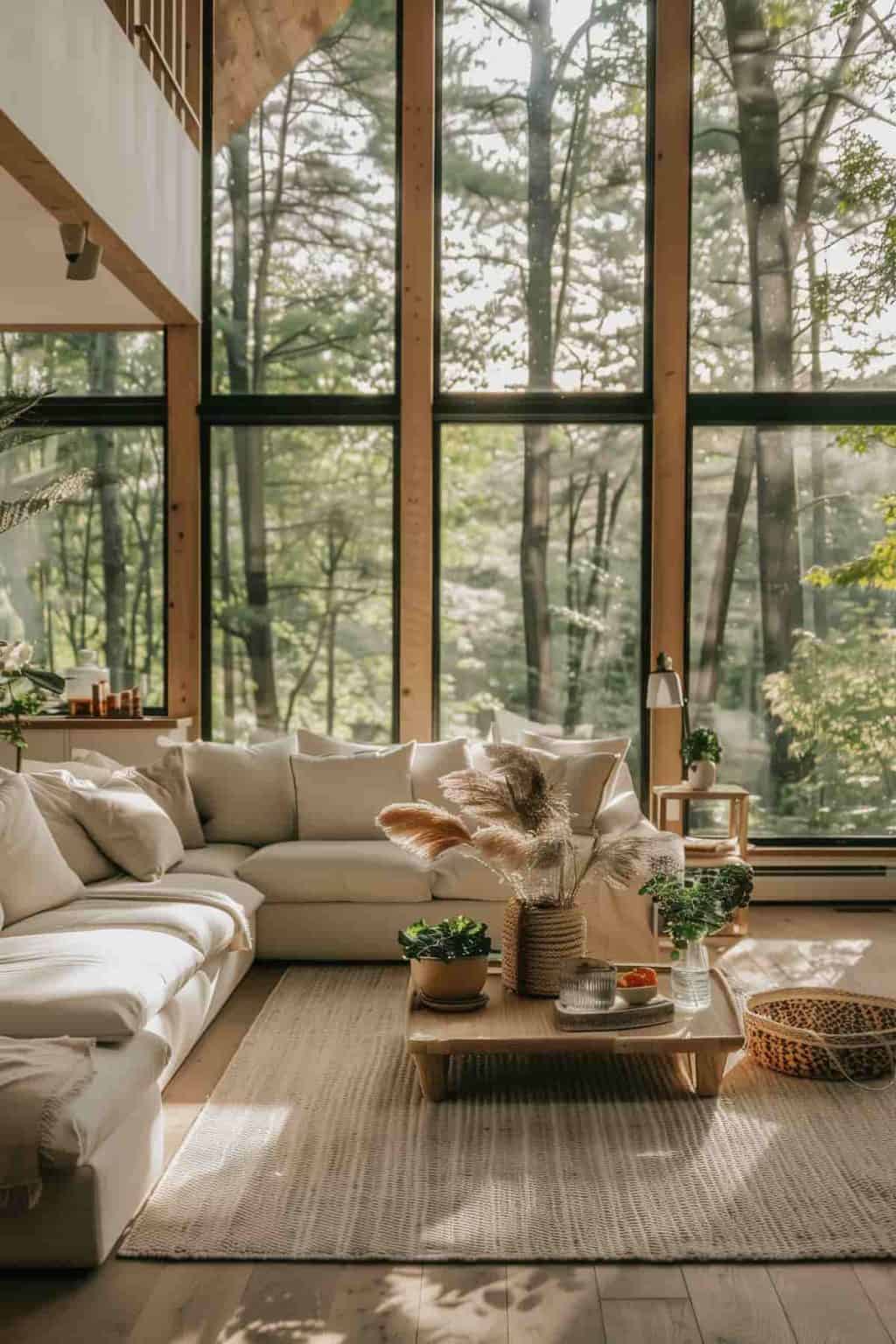 18 Modern Organic Living Rooms: Bring the Outdoors In