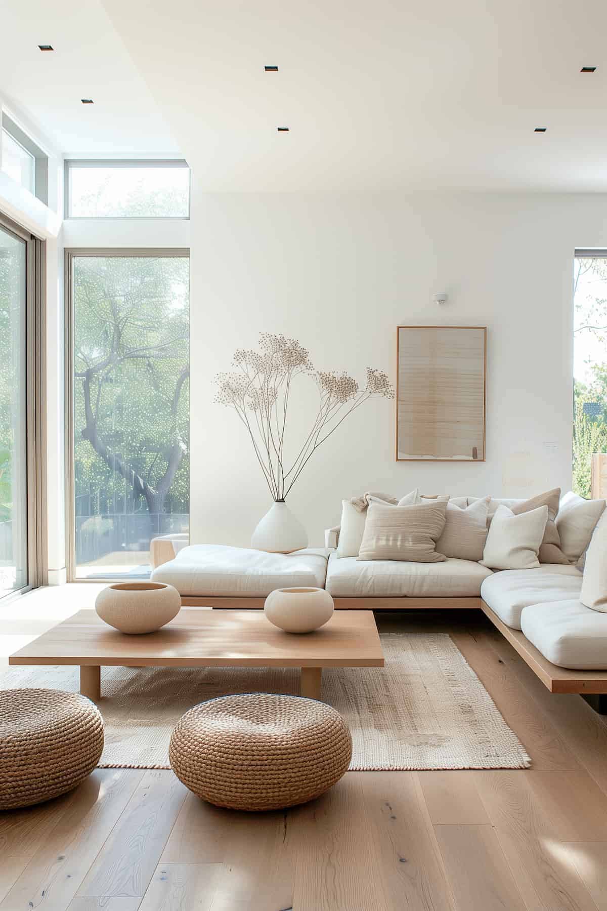 18 Modern Organic Living Rooms: Bring the Outdoors In