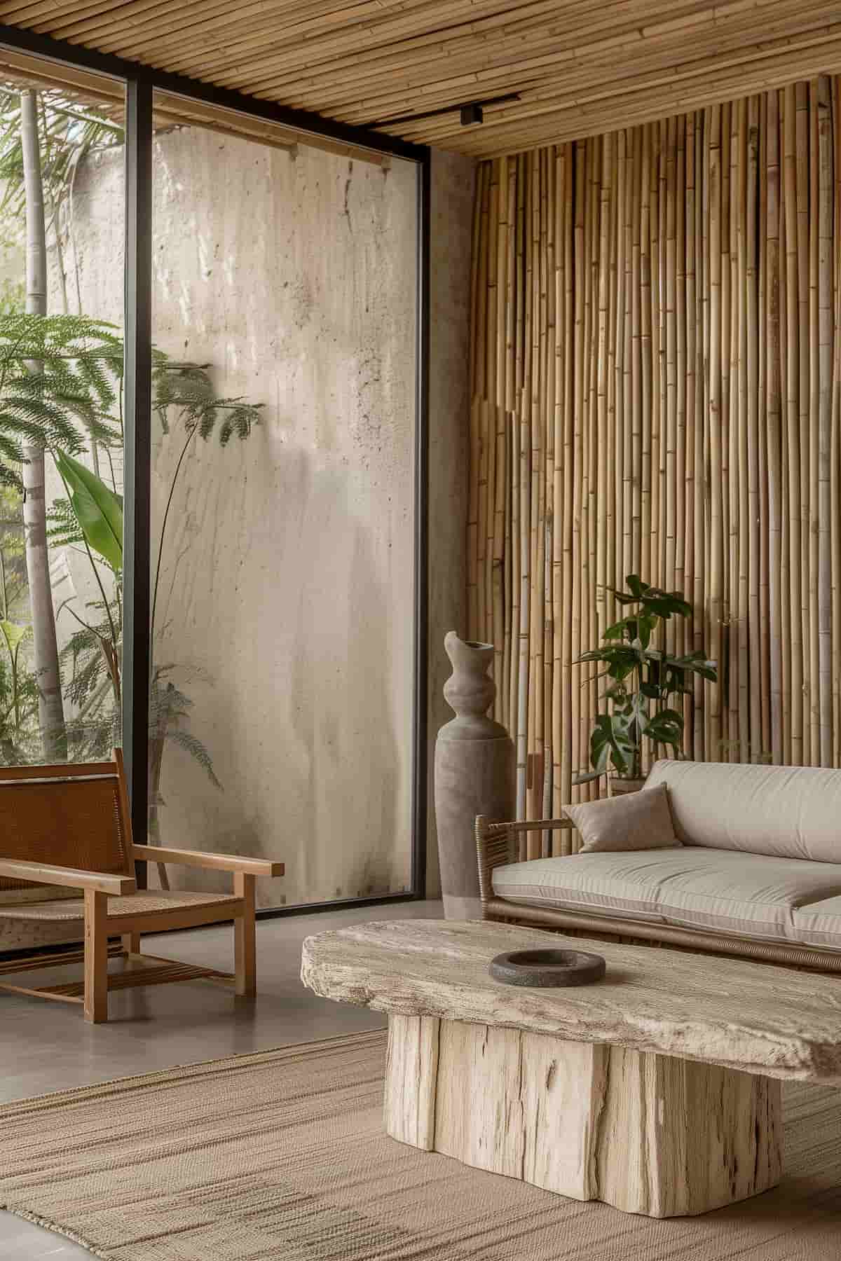 18 Modern Organic Living Rooms: Bring the Outdoors In