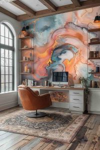 39 Office Accent Walls To Give Your Workspaces Style and Color