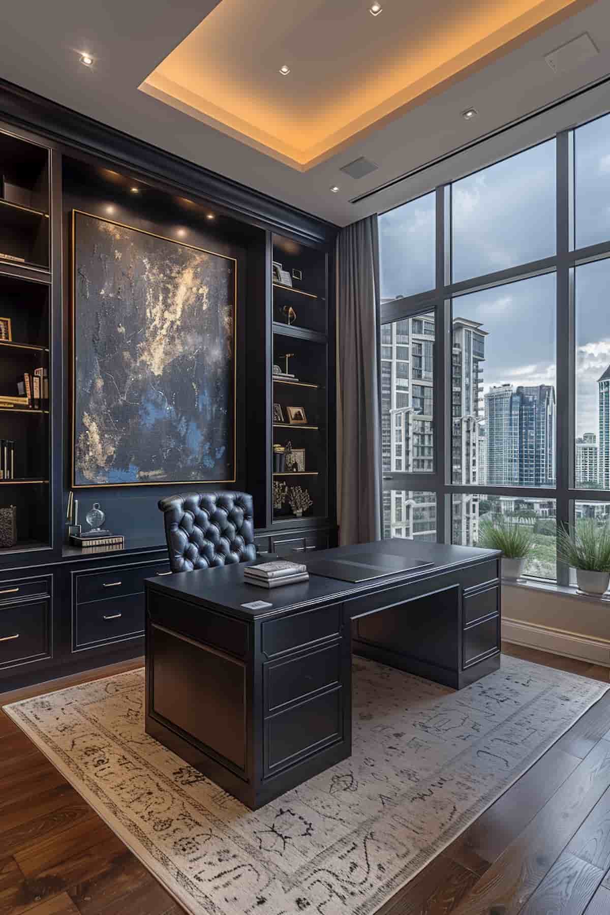 39 Office Accent Walls To Give Your Workspaces Style and Color