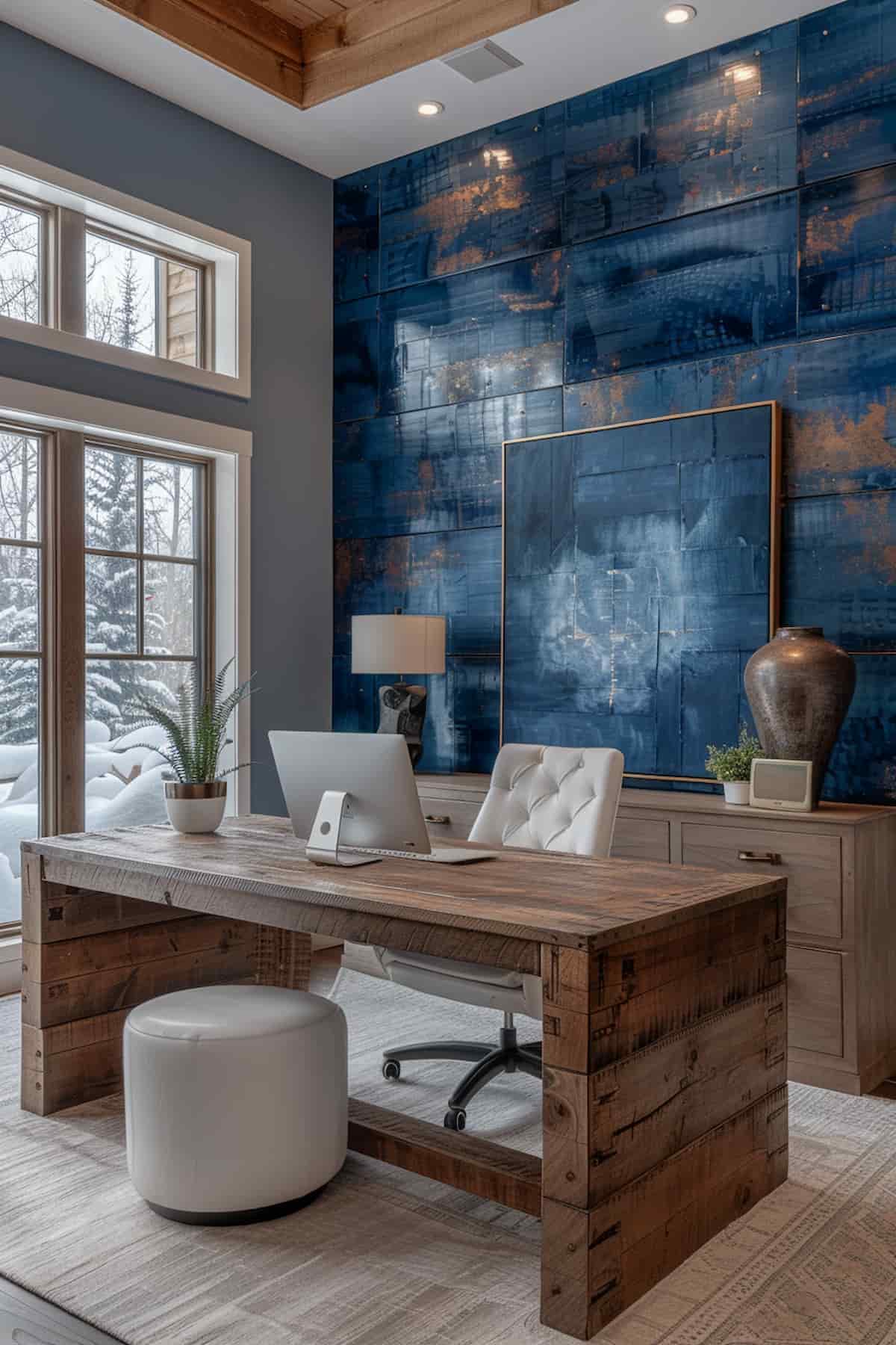 39 Office Accent Walls To Give Your Workspaces Style and Color