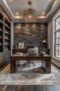 39 Office Accent Walls To Give Your Workspaces Style and Color