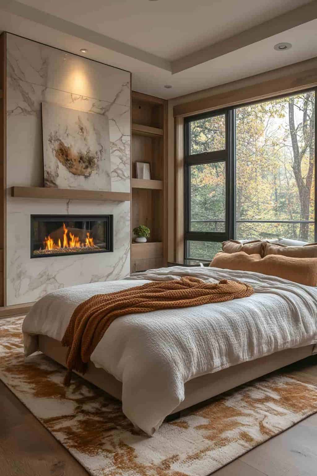 40 Bedroom Fireplace Ideas for a Cozy and Warm Retreat