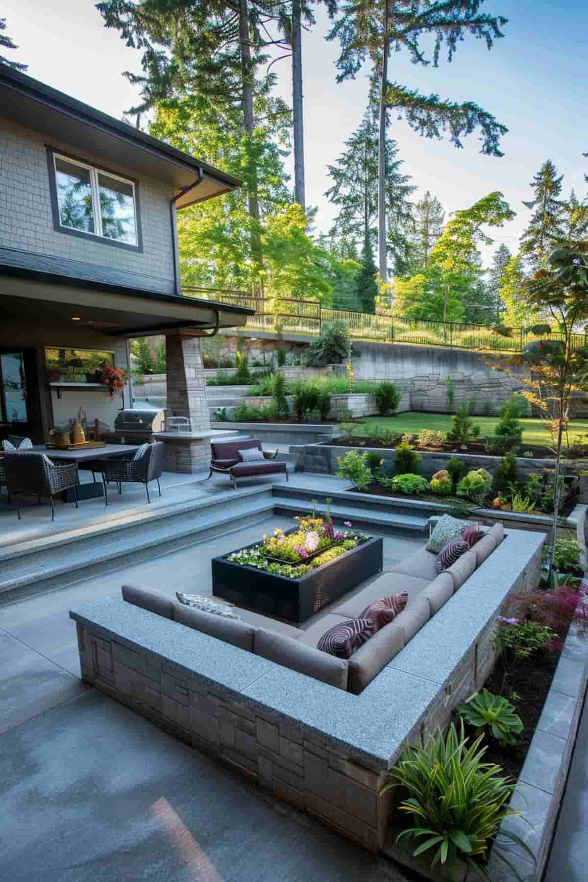 38 Cement Patio Ideas: From Backyard to Stylish Retreat