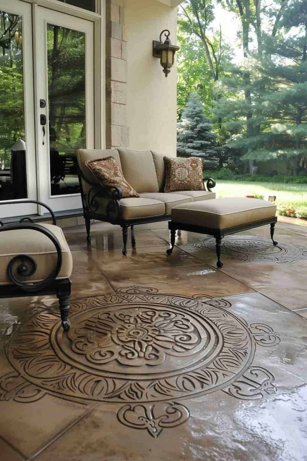 38 Cement Patio Ideas: From Backyard to Stylish Retreat