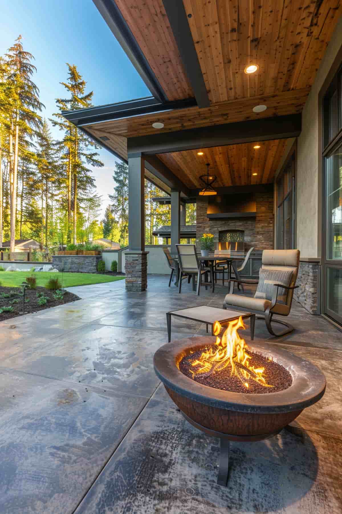 38 Cement Patio Ideas: From Backyard to Stylish Retreat