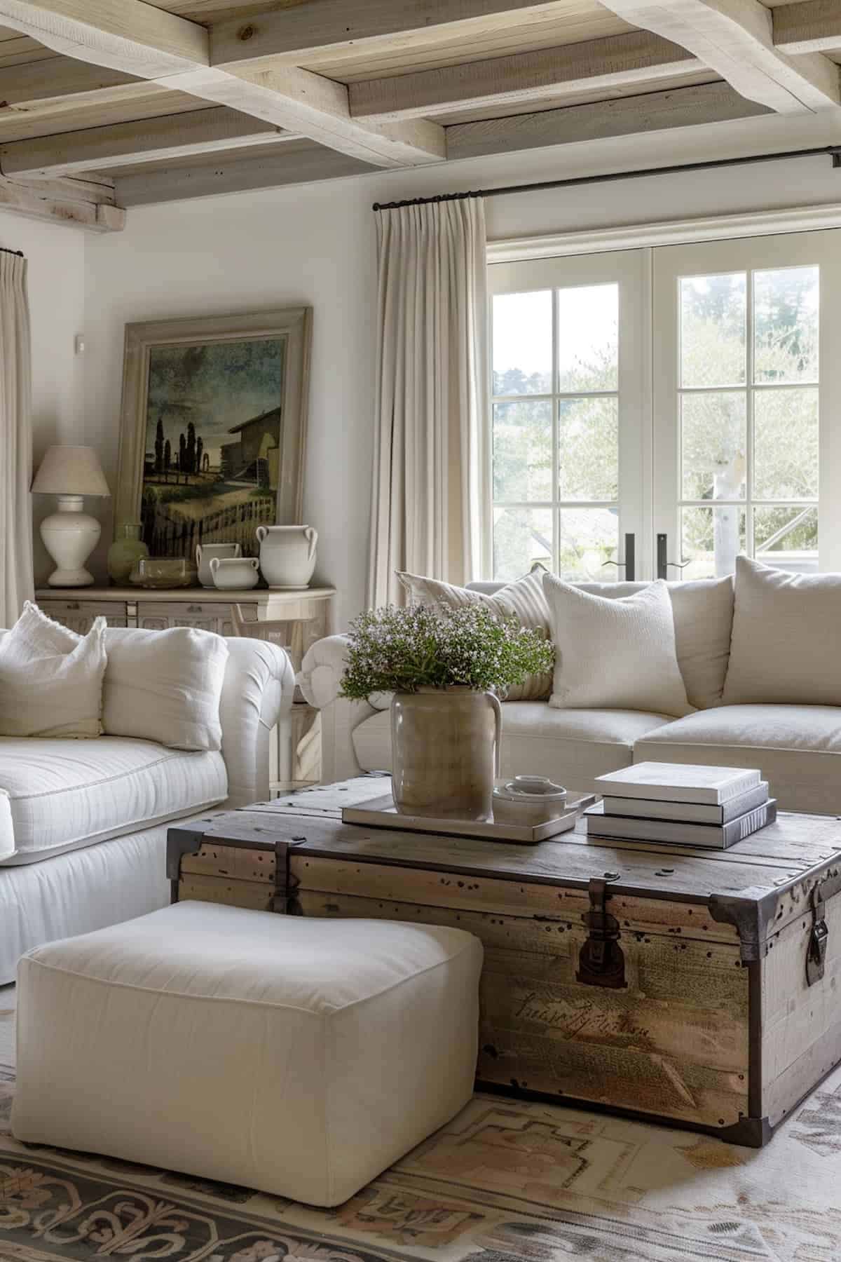 36 French Country Living Room Ideas That Embody Rustic Elegance