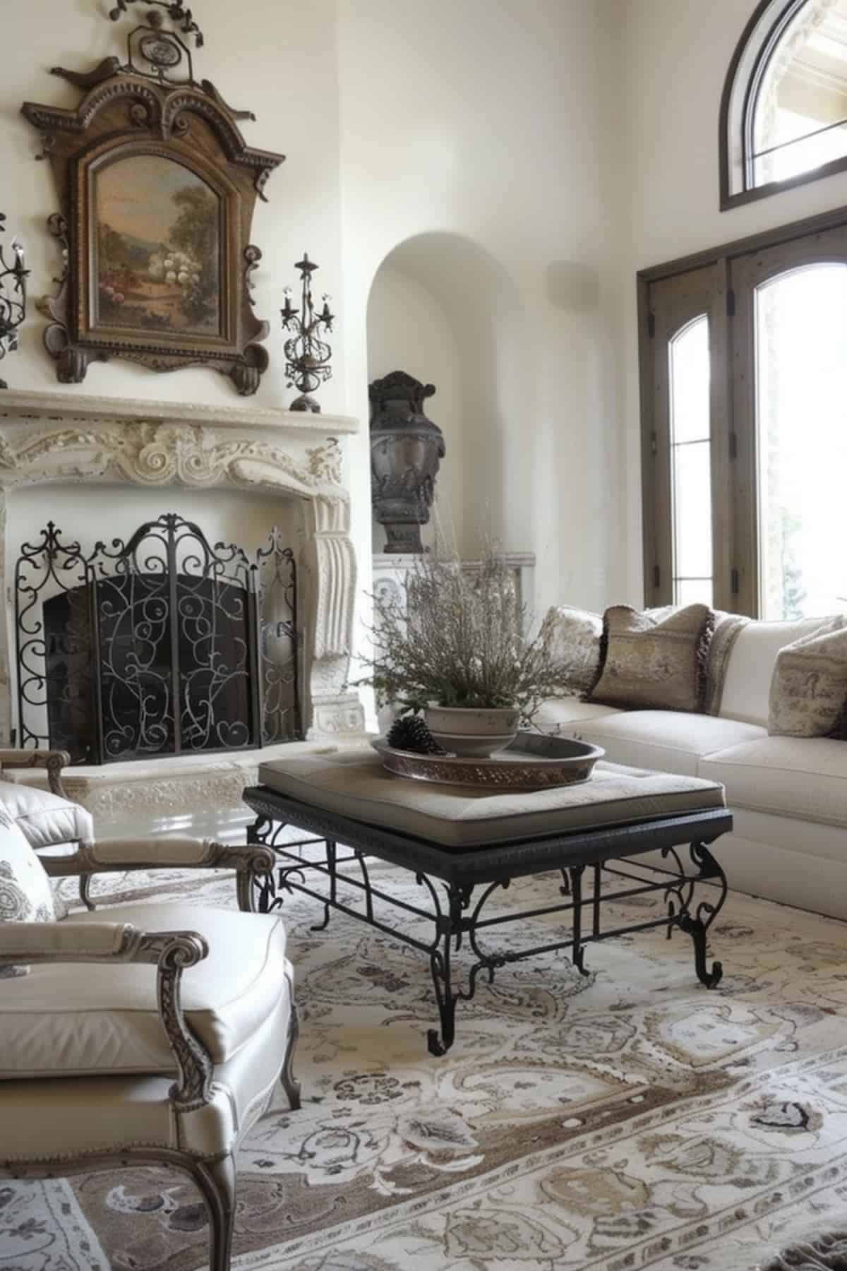 36 French Country Living Room Ideas That Embody Rustic Elegance