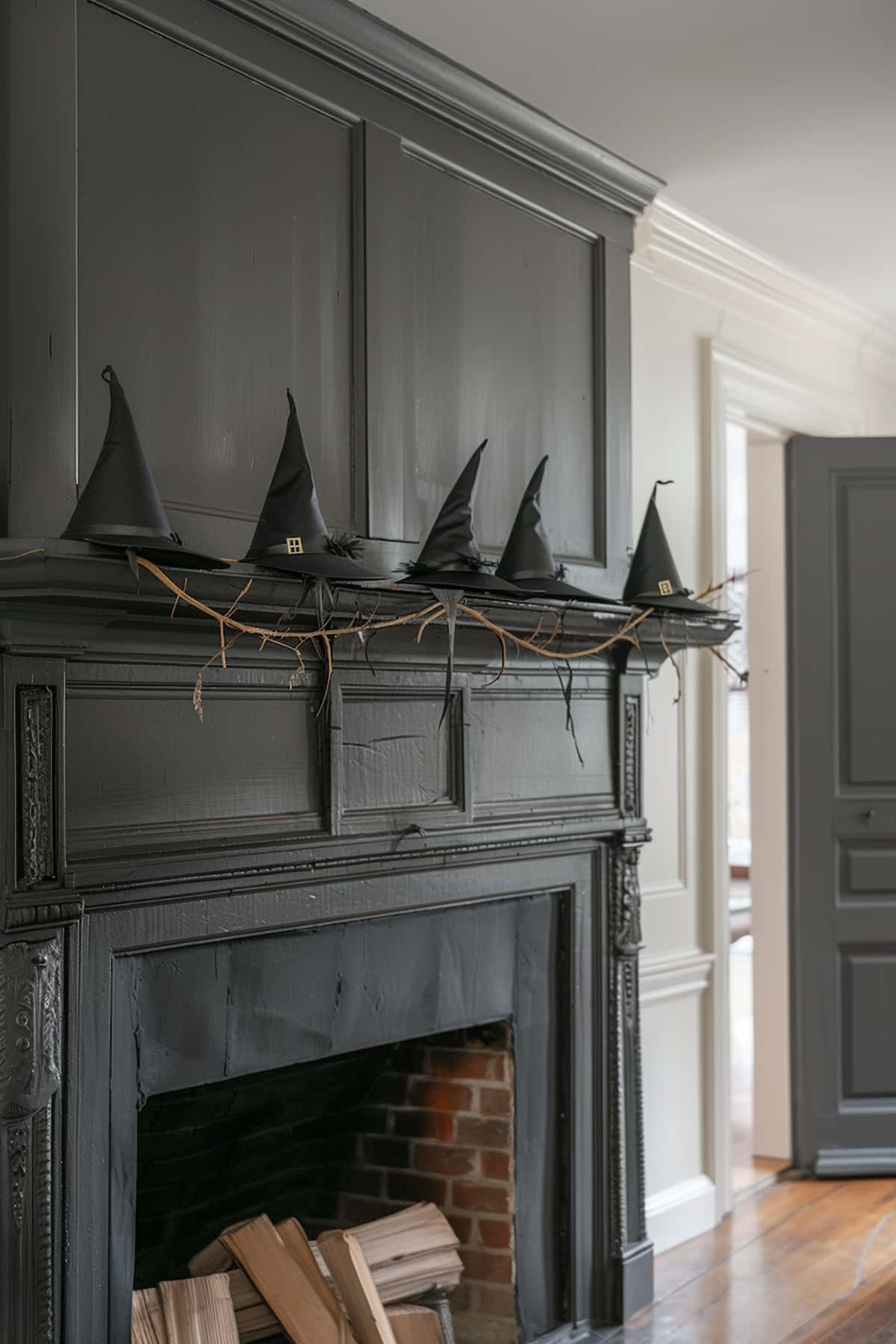 39 Halloween Mantel Decor Ideas To Spookify Your Space