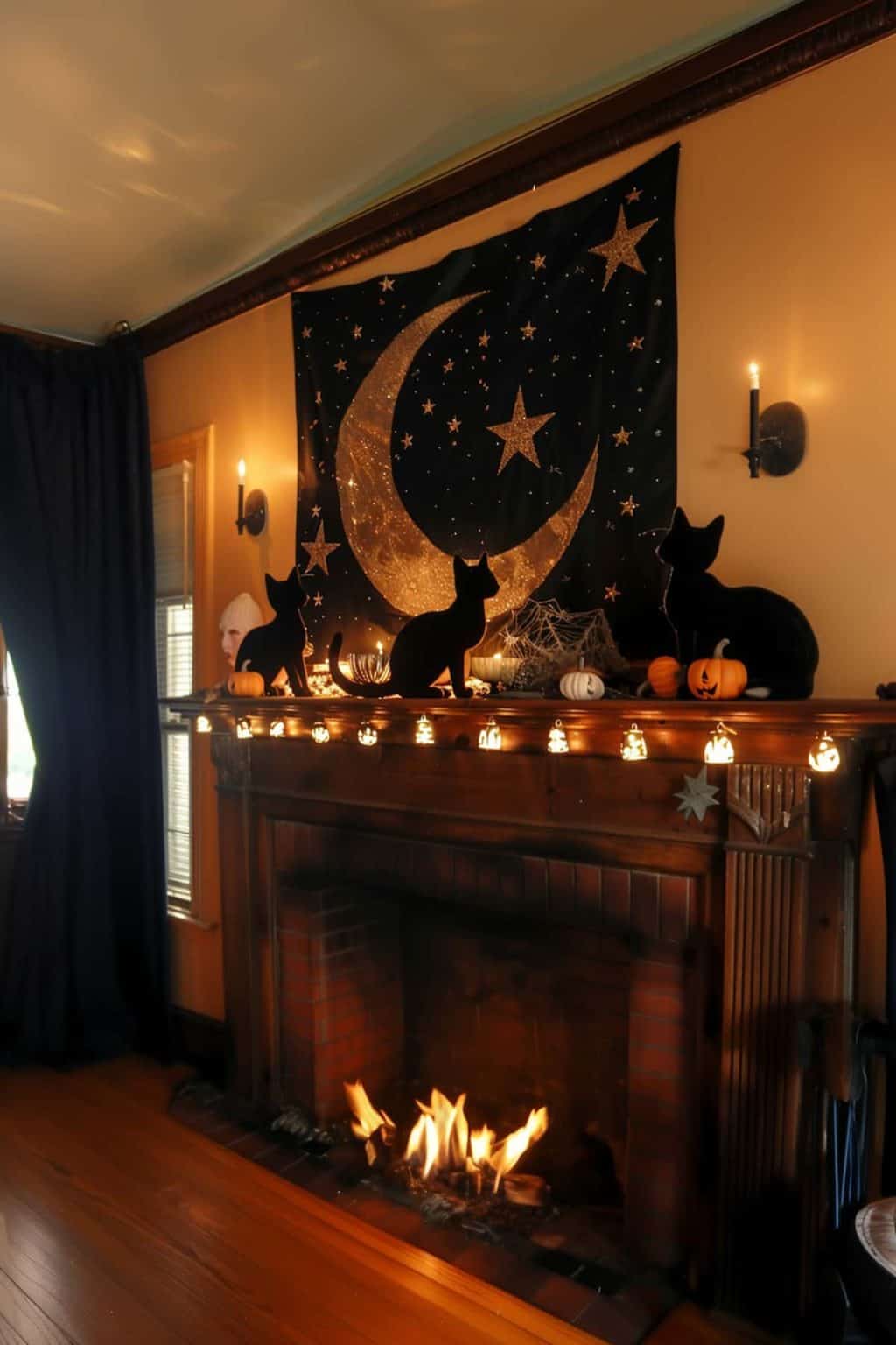 39 Halloween Mantel Decor Ideas To Spookify Your Space