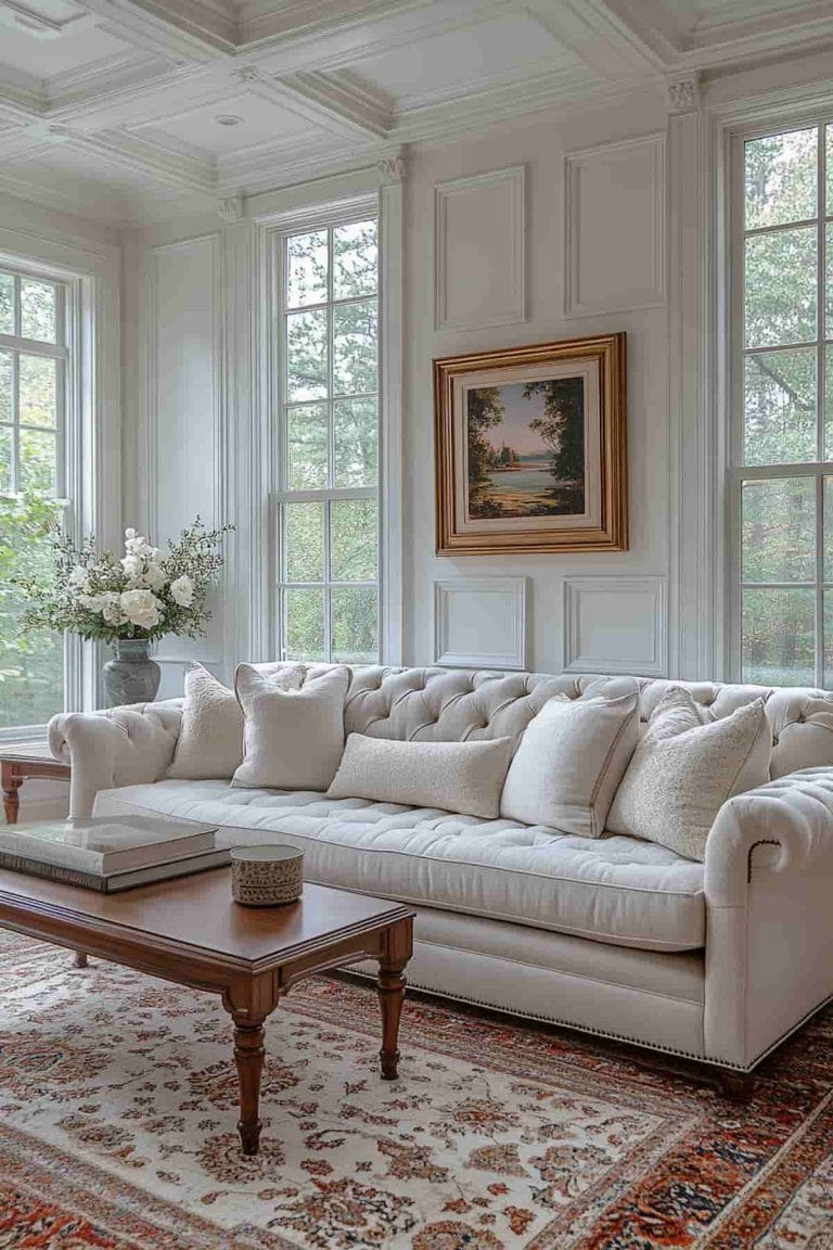 40 Neutral Sitting Room Ideas To Create a Calm, Cozy Space