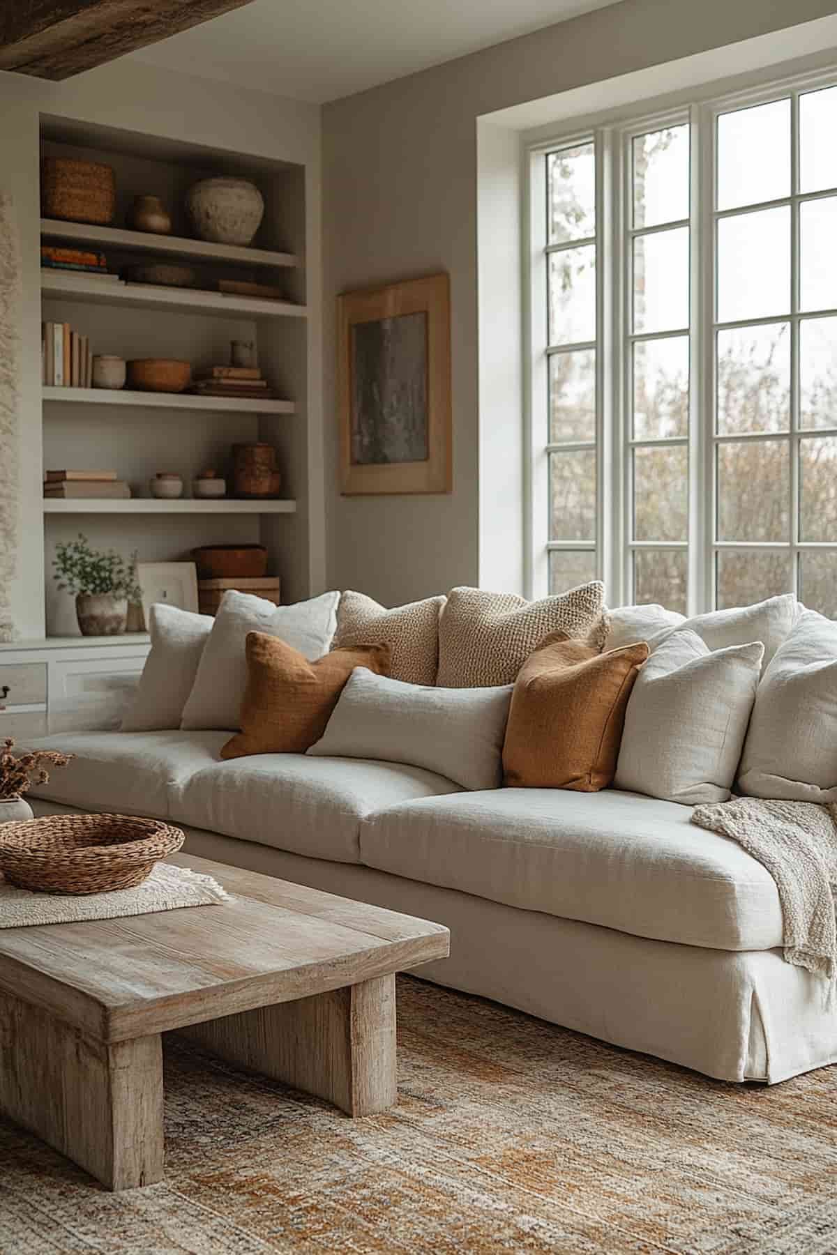 40 Neutral Sitting Room Ideas To Create a Calm, Cozy Space