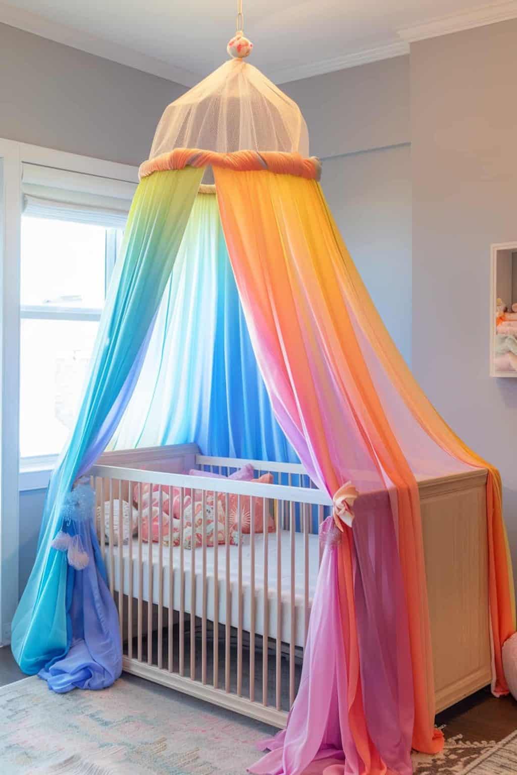 32 Vibrant Rainbow Nursery Ideas To Transform Your Baby's Room