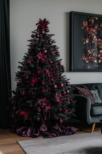 25 Black Christmas Tree Decorations: Stylish Ideas To Try