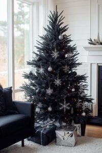 25 Black Christmas Tree Decorations: Stylish Ideas To Try