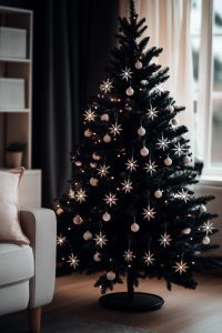 25 Black Christmas Tree Decorations: Stylish Ideas To Try
