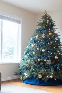 28 Blue Christmas Tree Decorations for a Unique, Magical Holiday