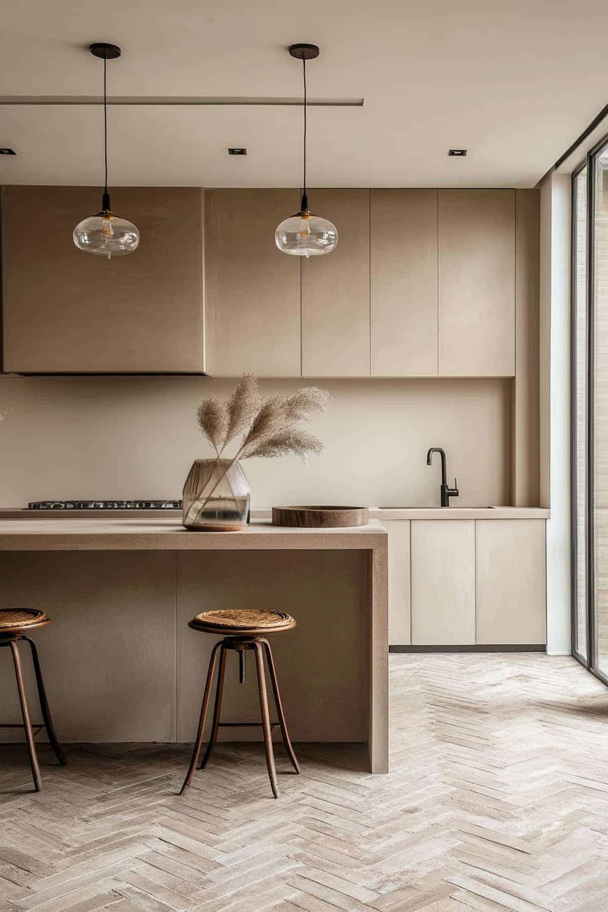 24 Brick Floor Kitchen Ideas for a Home With Timeless Style