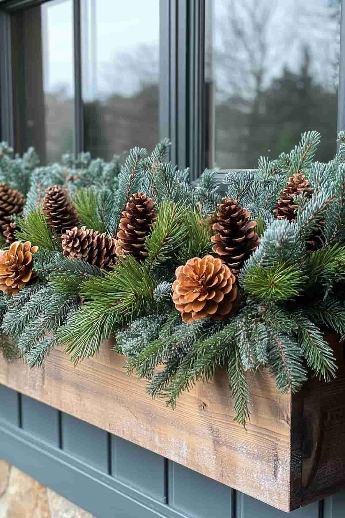 35 Christmas Window Box Ideas for a Festive, Enchanting Display