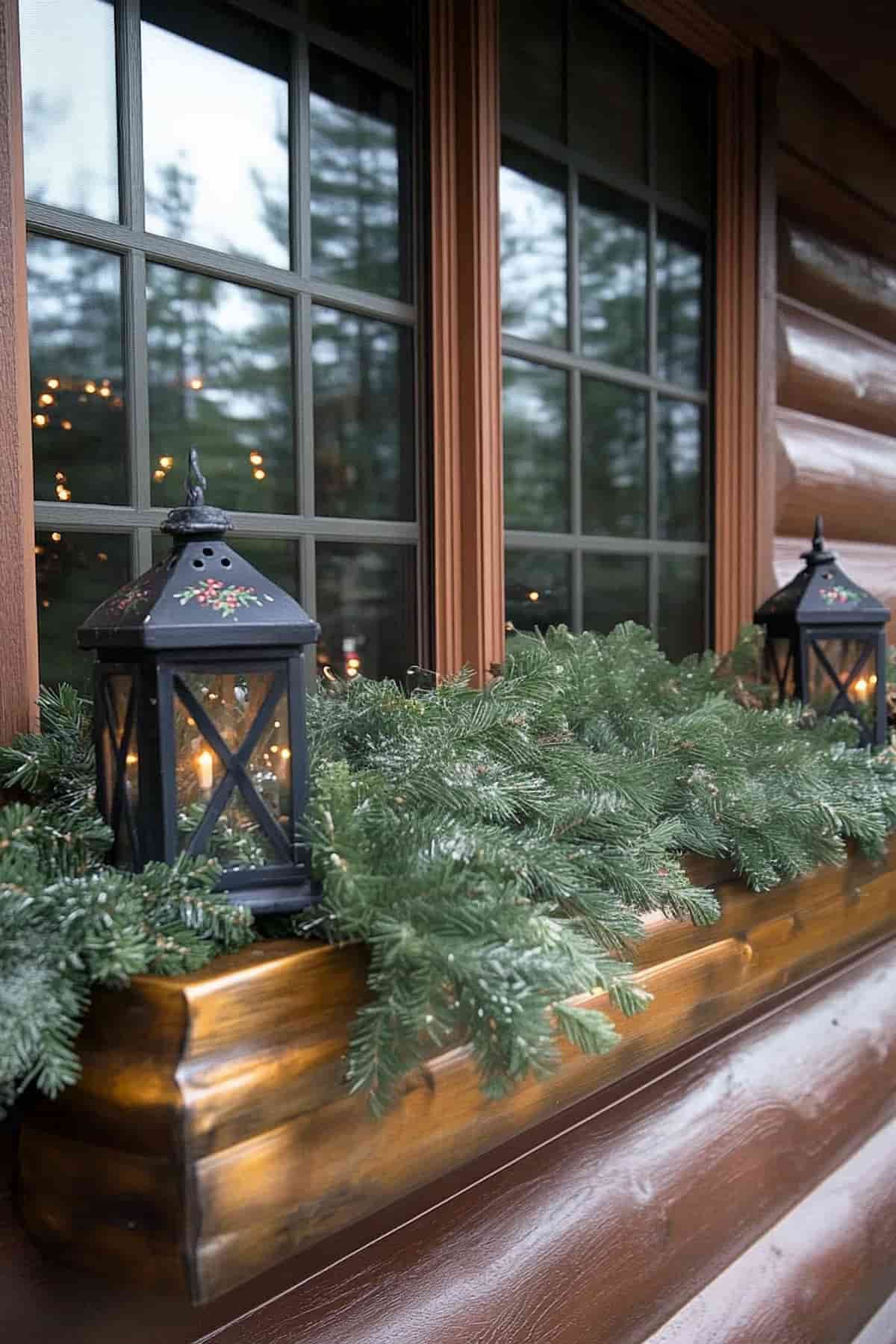 35 Christmas Window Box Ideas for a Festive, Enchanting Display