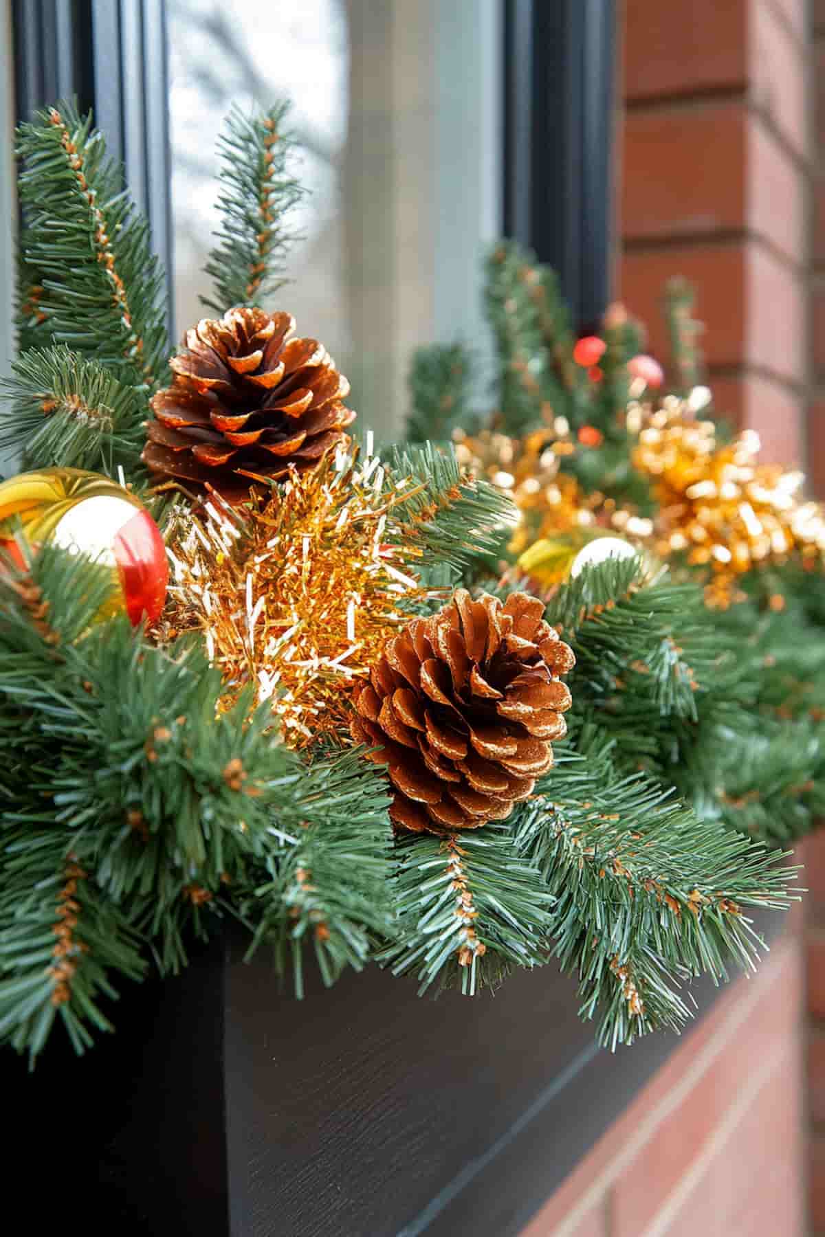 35 Christmas Window Box Ideas for a Festive, Enchanting Display