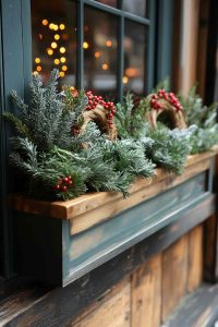 35 Christmas Window Box Ideas for a Festive, Enchanting Display