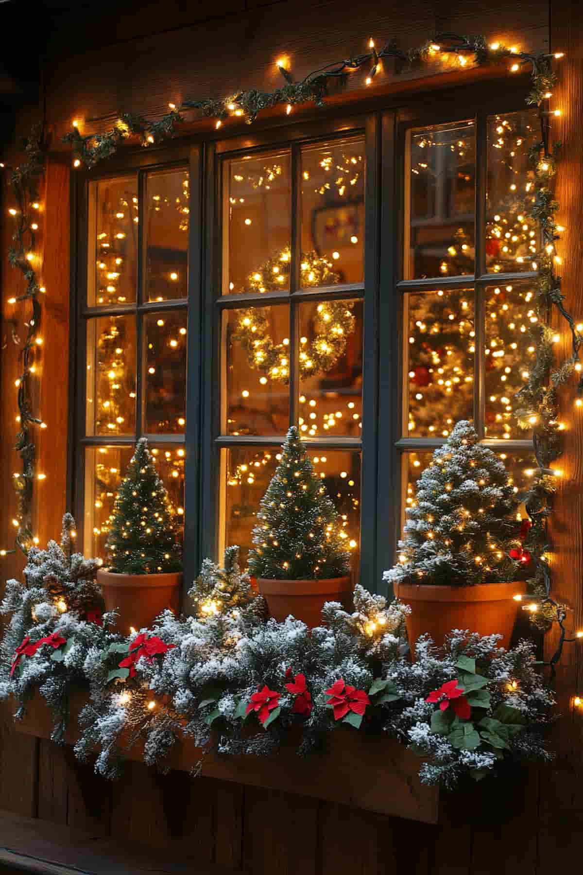 35 Christmas Window Box Ideas for a Festive, Enchanting Display