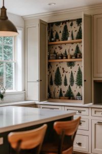 29 Ways To Decorate Kitchen Cabinets for a Festive Christmas