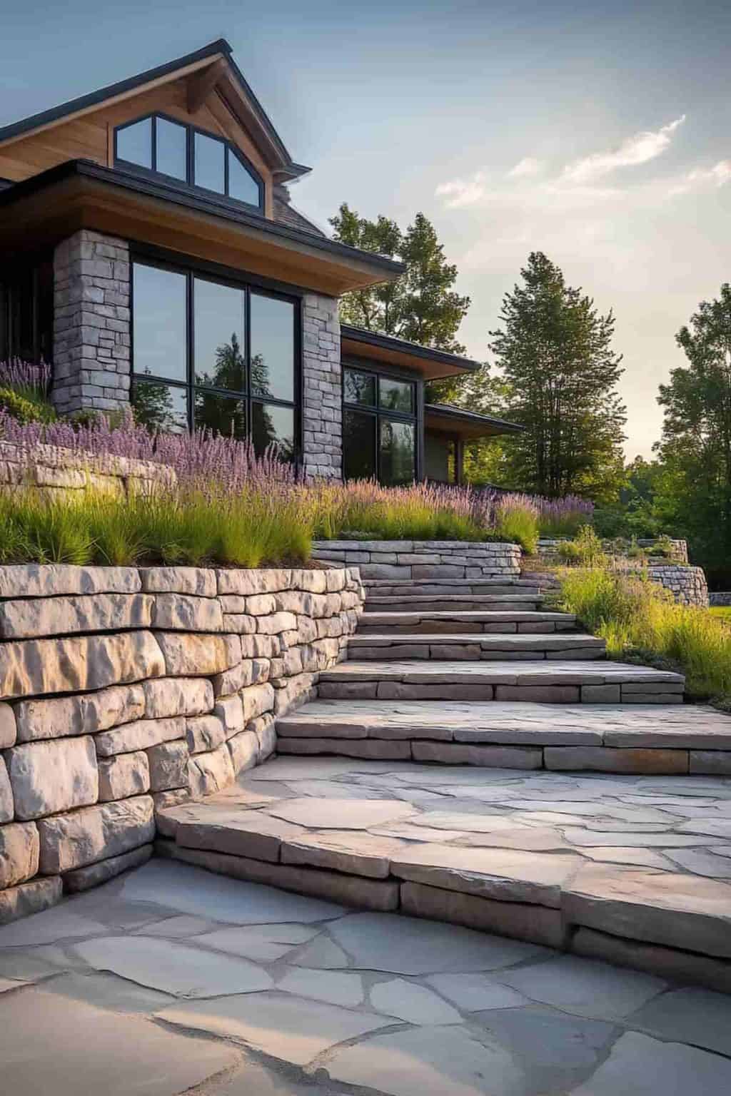 40 Farmhouse Landscaping Ideas To Enhance Your Home With Rustic Charm