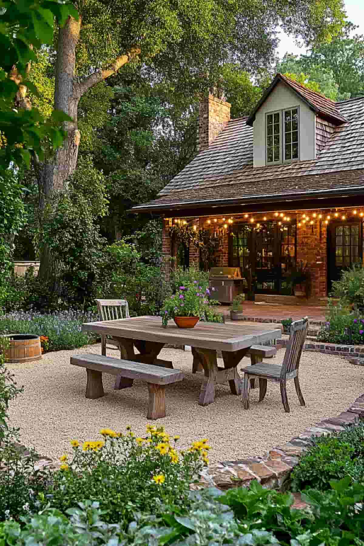 40 Farmhouse Landscaping Ideas To Enhance Your Home With Rustic Charm