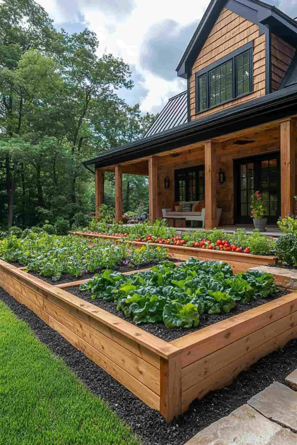 40 Farmhouse Landscaping Ideas To Enhance Your Home With Rustic Charm