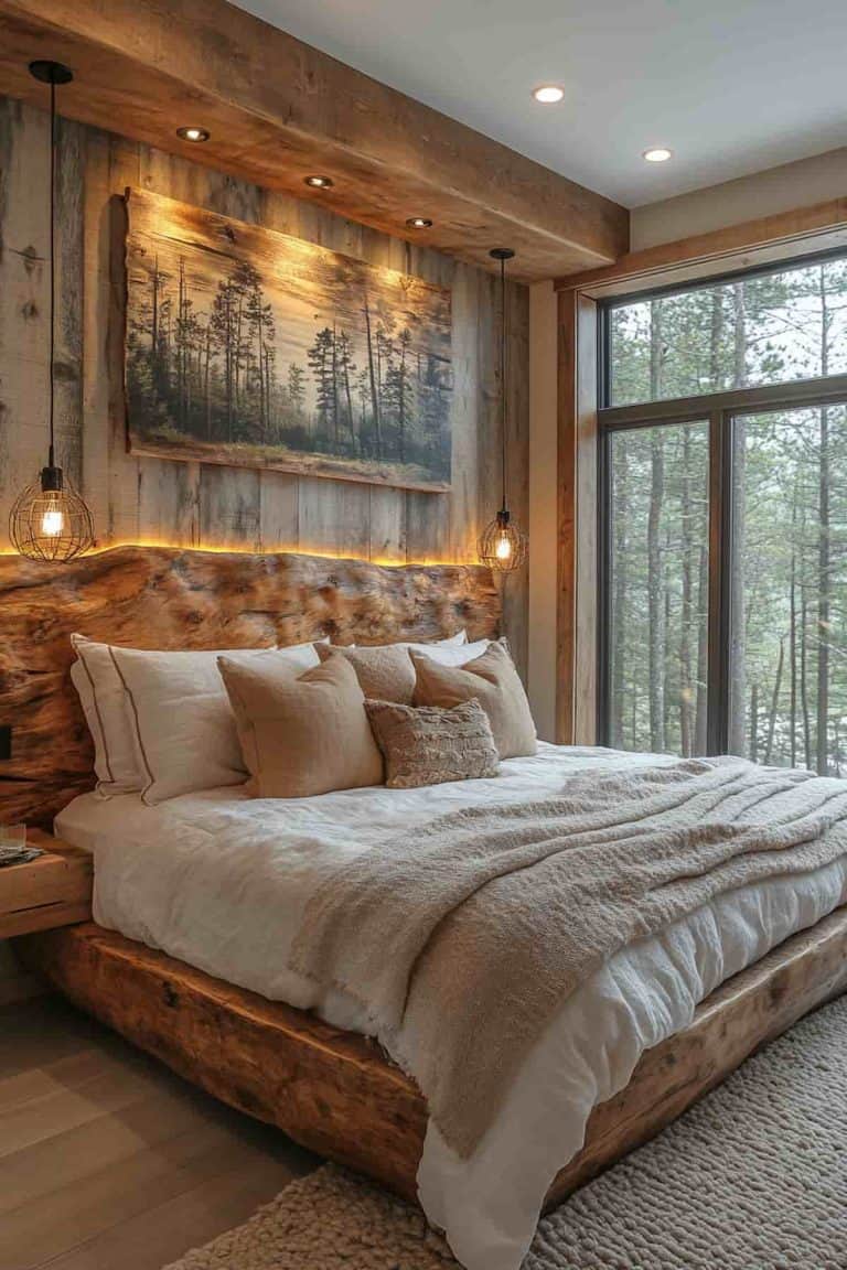 40 Forest-Themed Bedroom Ideas for a Woodland Sanctuary