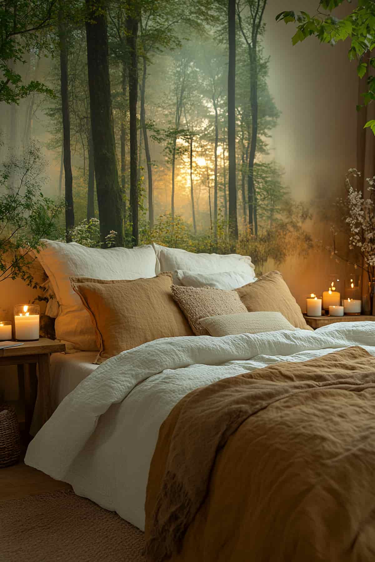 40 Forest-Themed Bedroom Ideas for a Woodland Sanctuary