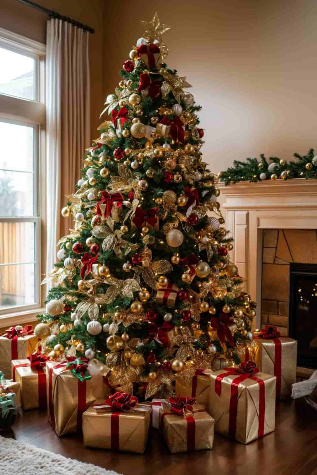 28 Gold Christmas Tree Decorations: Elevate Your Festive Decor