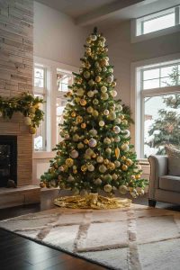 28 Gold Christmas Tree Decorations: Elevate Your Festive Decor