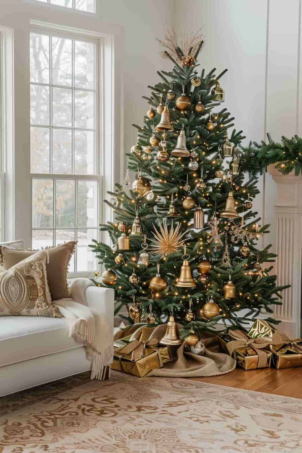 28 Gold Christmas Tree Decorations: Elevate Your Festive Decor