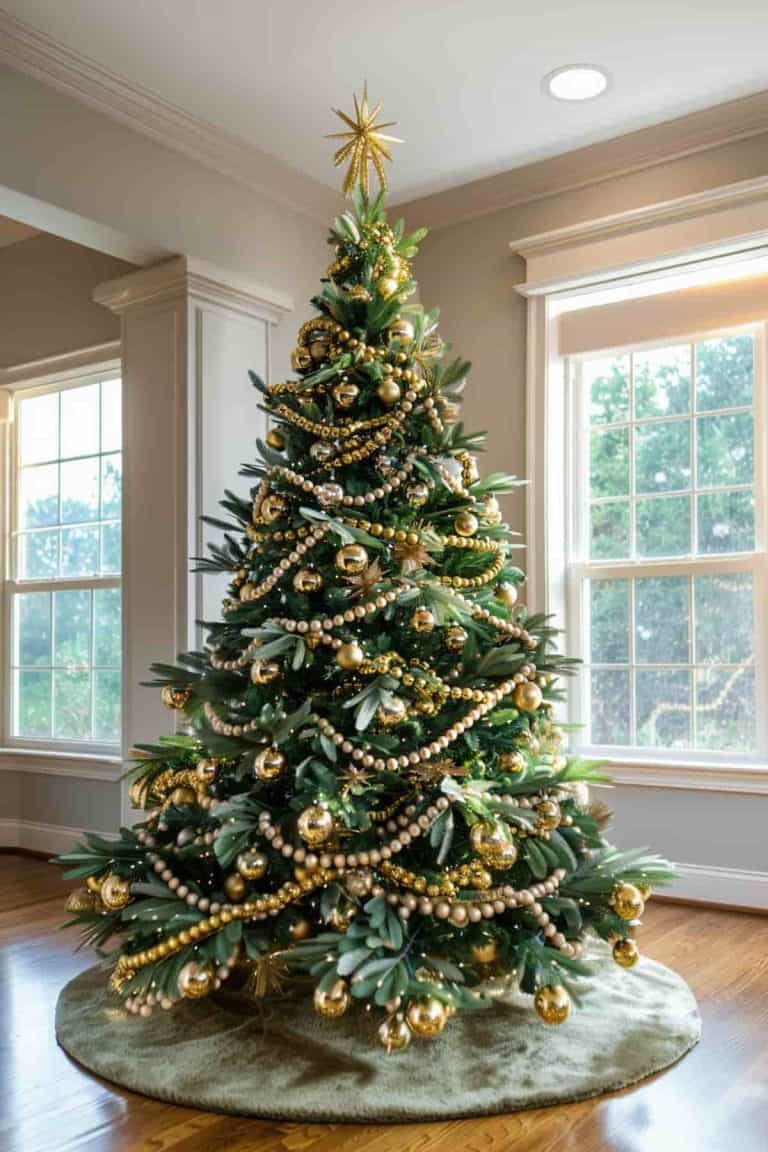 28 Gold Christmas Tree Decorations: Elevate Your Festive Decor