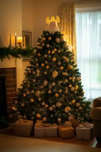 28 Gold Christmas Tree Decorations: Elevate Your Festive Decor