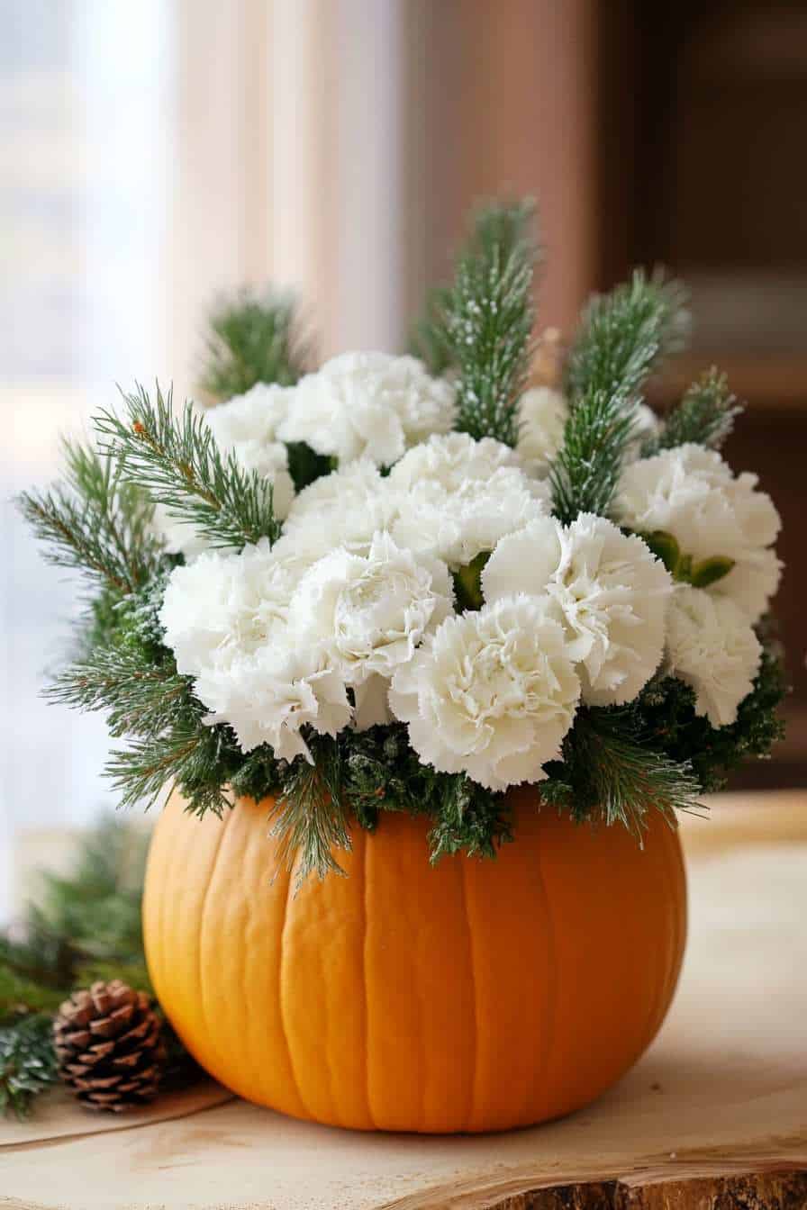 31 Gorgeous Pumpkin Flower Arrangements to Try This Fall