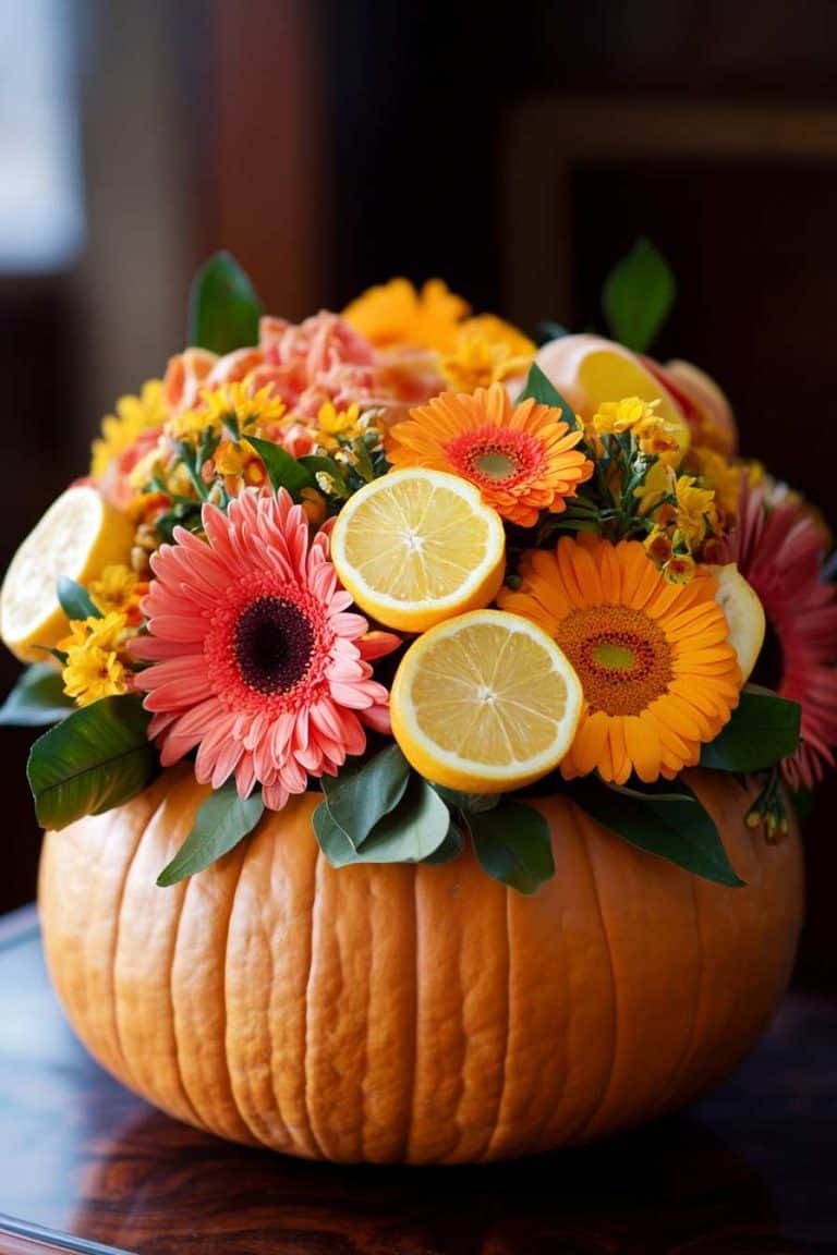 31 Gorgeous Pumpkin Flower Arrangements to Try This Fall