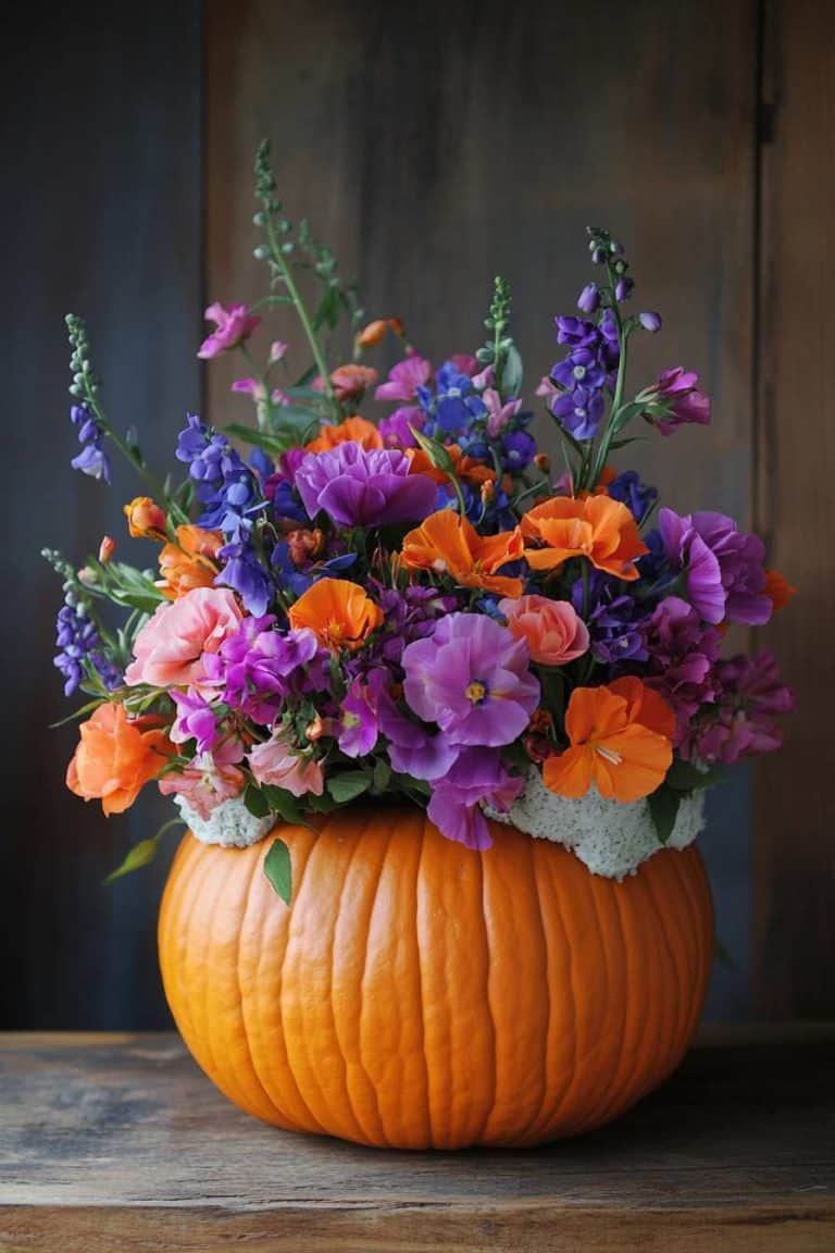 31 Gorgeous Pumpkin Flower Arrangements to Try This Fall