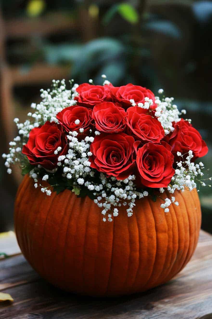 31 Gorgeous Pumpkin Flower Arrangements to Try This Fall