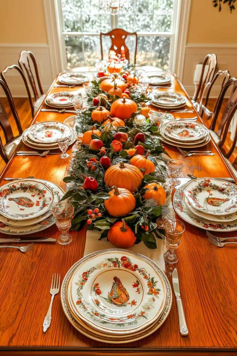 50 Thanksgiving Dinner Tablescapes for Your Feast