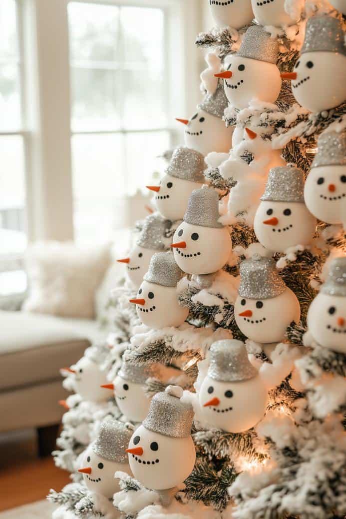 39 White Christmas Tree Decorations for a Festive Holiday Display